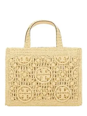 Tory Burch T Monogram Shopper - Beige