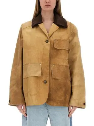 Stella McCartney Workwear Harrington Jacket - Beige