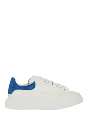 Alexander McQueen Oversized Leather Sneakers - White