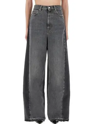 Stella McCartney Wide Leg Jeans - Black