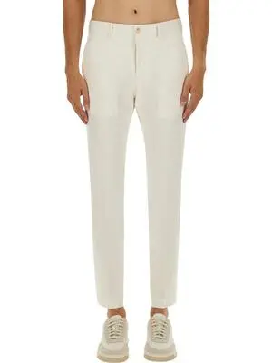 Hugo Boss Slim Fit Trousers - White
