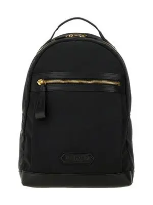 TOM FORD Backpack With Logo - Black