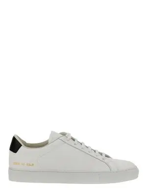 COMMON PROJECTS Retro Leather Sneaker - White
