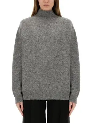 ALYSI Turtleneck Shirt - Grey