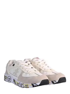 Premiata Leather Sneakers - White