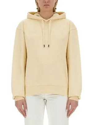 Jacquemus Logo Sweatshirt - Yellow
