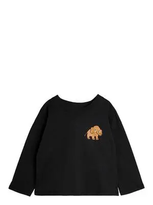 MINI RODINI Elephant T-shirt - Black