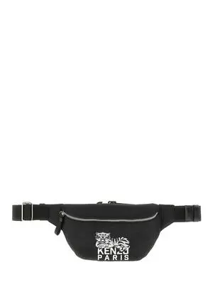 Kenzo Pouch With Logo - Black
