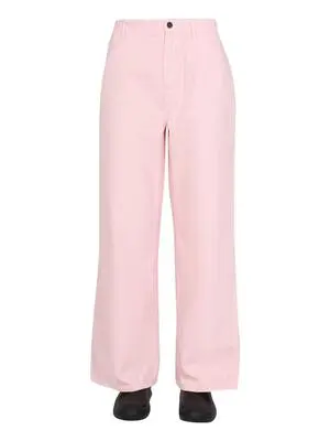 Raf Simons Wide Leg Pants - Pink
