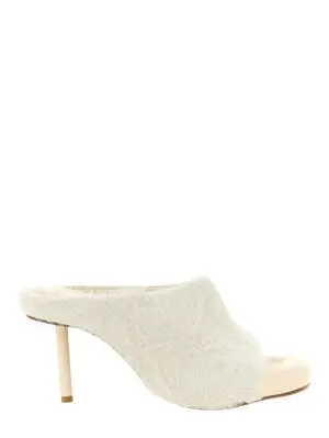 Jacquemus Cloud Mules - White