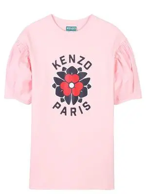 Kenzo Cotton Dress - Pink