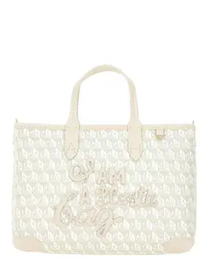 ANYA HINDMARCH Xs Tote Bag With Printed Pattern - Beige