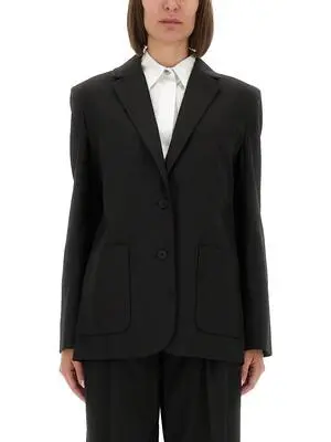 THE GARMENT Pluto Blazer With Bow - Black
