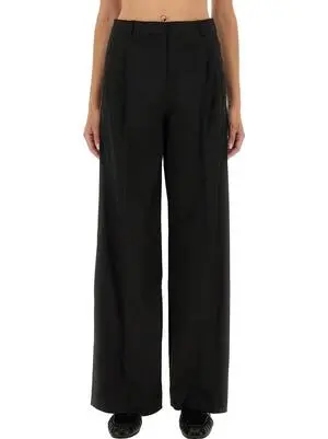 THE GARMENT Pluto Wide Leg Pants - Black
