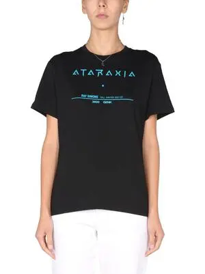 Raf Simons Ataraxia Print T-shirt - Black