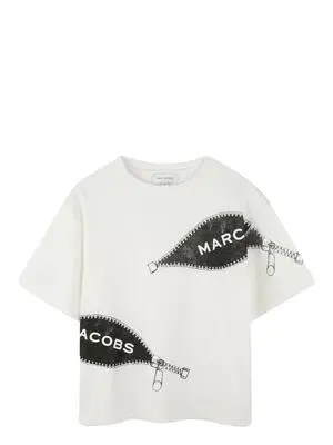 Marc Jacobs Logo Print T-shirt - Ivory