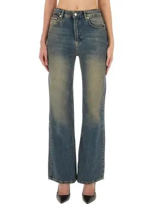 Moschino Flare Fit Jeans - Denim