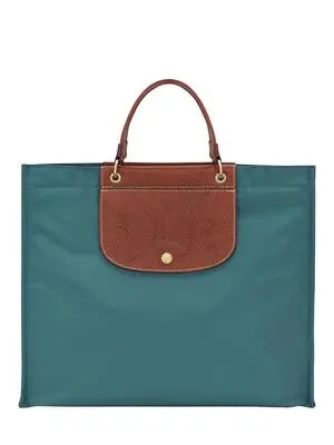 Longchamp Cabas L Shopping Bag - Azure