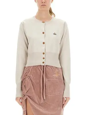 VIVIENNE WESTWOOD Cardigan Bea - White