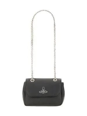 VIVIENNE WESTWOOD Small Chain Bag - Black