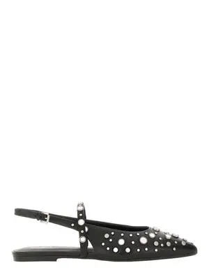 Ash Slingback Sandal - Black
