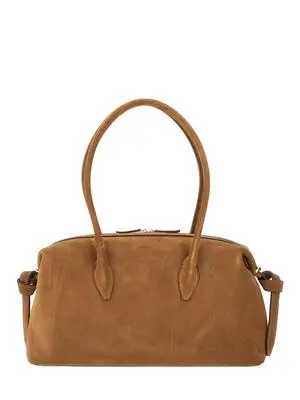 Yuzefi Brioche Duffle Shoulder Bag - Brown