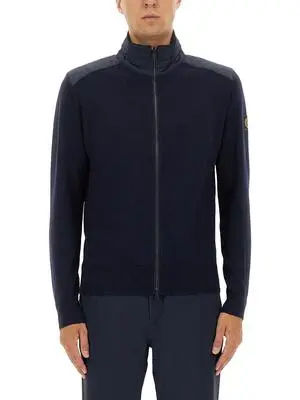 Belstaff Kelby Zip-up Cardigan - Blue