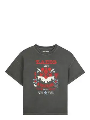 Zadig&Voltaire T-shirt With Logo - Black