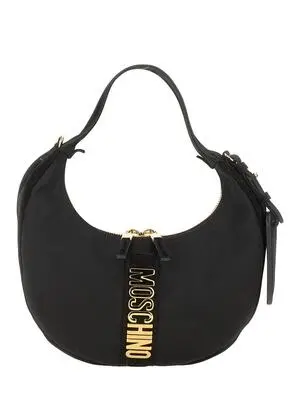 Moschino Logo Handbag - Black