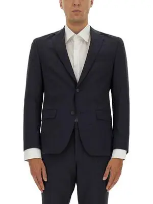 BOSS Slim Fit Suit - Blue