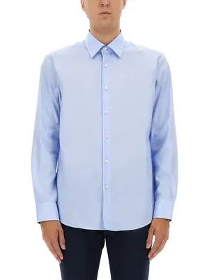 BOSS Poplin Shirt - Baby Blue