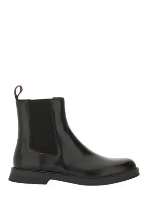 Hugo Leather Chelsea Boots - Black