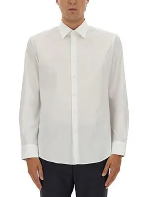 BOSS Poplin Shirt - White