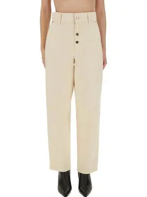 Moschino Straight Fit Jeans - Beige