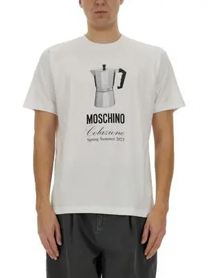 Moschino Breakfast' T Shirt - White