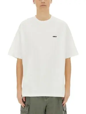 Obey Icon Face' T Shirt - White
