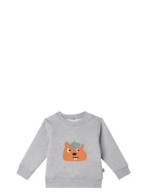 Stella McCartney Cotton Sweatshirt - Grey