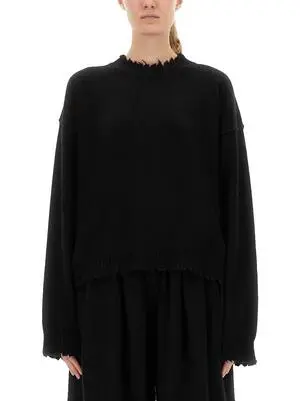 UMA WANG Cashmere Sweater - Black