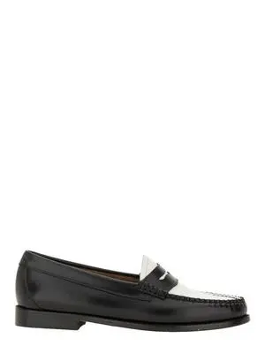 G.H. BASS & CO. Moccasin Weejuns Penny Loafers - Black