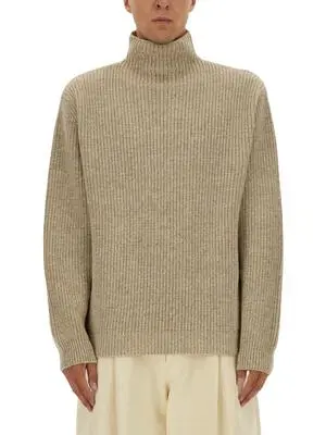 LEMAIRE Turtleneck Sweater - Beige