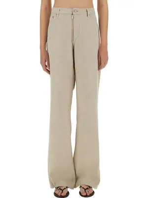 Paloma Wool Asia Wide Leg Trousers - Beige