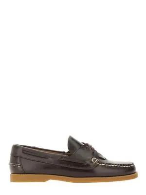 Hereu Boat Moccasin - Dark Brown