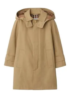 Burberry Cotton Trench Coat - Beige