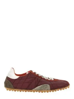 MAISON MARGIELA Sprinters Low Top Sneakers - Bordeaux