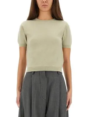 MAISON MARGIELA Wool Crew Neck T-Shirt