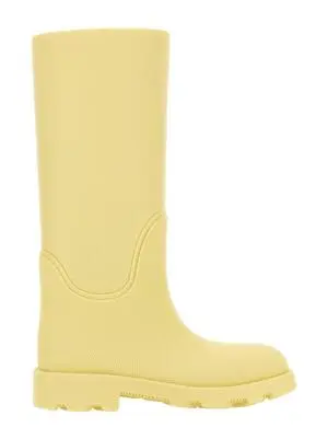 Burberry Knee High Boots - Yellow
