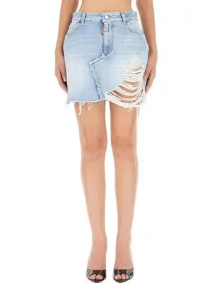 Dsquared2 Mini Skirt - Blue