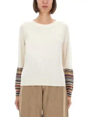 Paul Smith Signature Stripe Jersey - Ivory