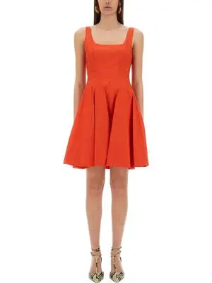Staud Wells Mini Dress - Red