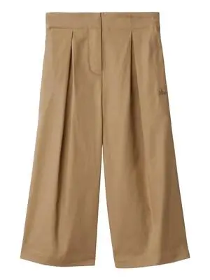 Burberry Hermia Cotton Pants - Beige